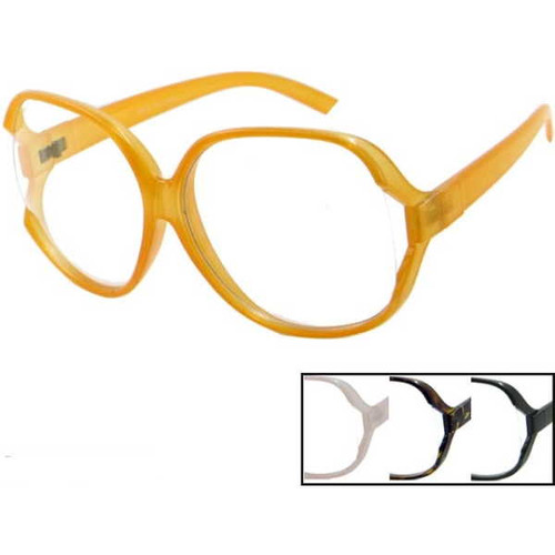 CLEAR LENS, LARGE FRAMES GLASSES | FLASHBACK AND FREEDOM