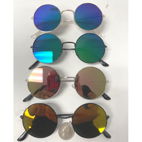 REVO LENS XL LENNON SIZE FLAT FRAMES SUNGLASSES | FLASHBACK AND FREEDOM