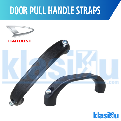 Daihatsu Hijet Van Door Pull Handle Straps Pair Black | Klasikku