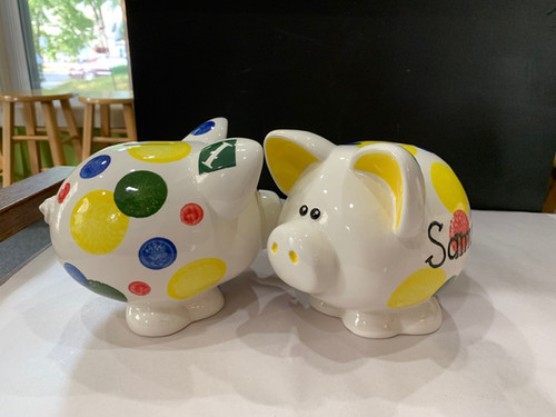 Pigasaurus Custom Piggy Bank | kilncreations