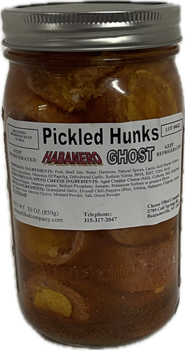 Habanero Ghost Pickled Hunks | CheeseFilled