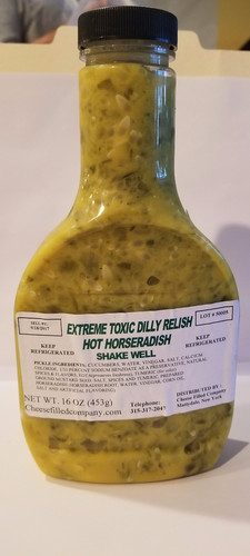 Extreme Toxic Dilly Relish | CheeseFilled