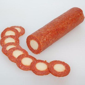 Roasted Garlic Cheese Filled Pepperoni | CheeseFilled