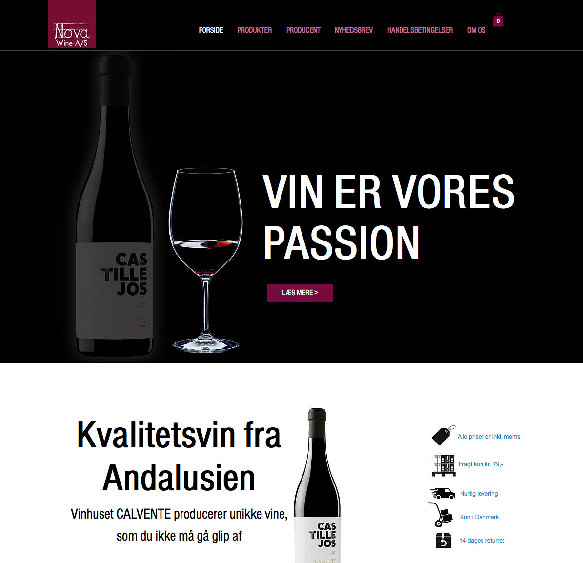 Flotte Vine | Nova Wine A/S | Danmark