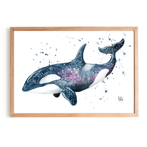 Orca Print | Lucy Lu Art