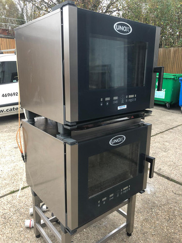 Unox Cheftop XVC Stacked 5 Grid Combi Ovens | Catercombi Ltd
