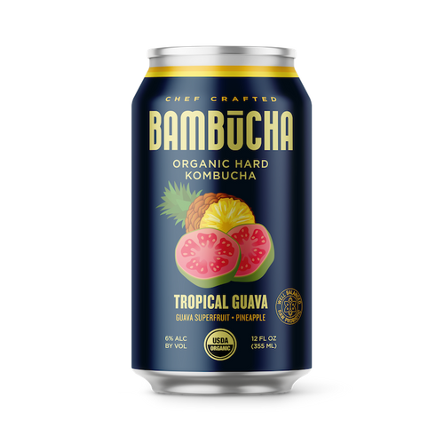 Tropical Guava - 12 Pack | Bambucha Kombucha