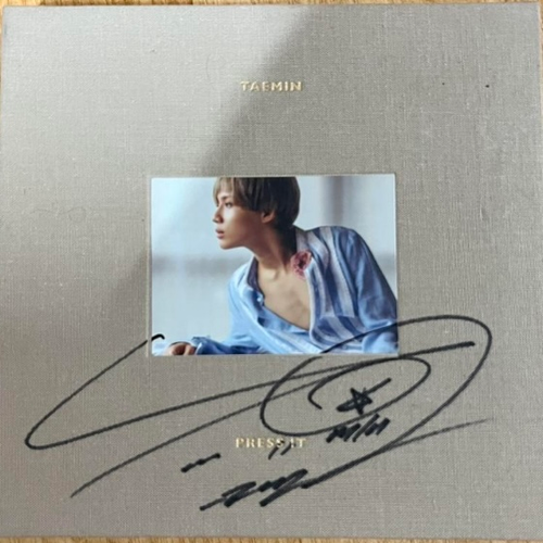 Taemin Signed Album | Inspire Me Shop