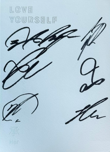 BTS LY Signed Album | Inspire Me Shop