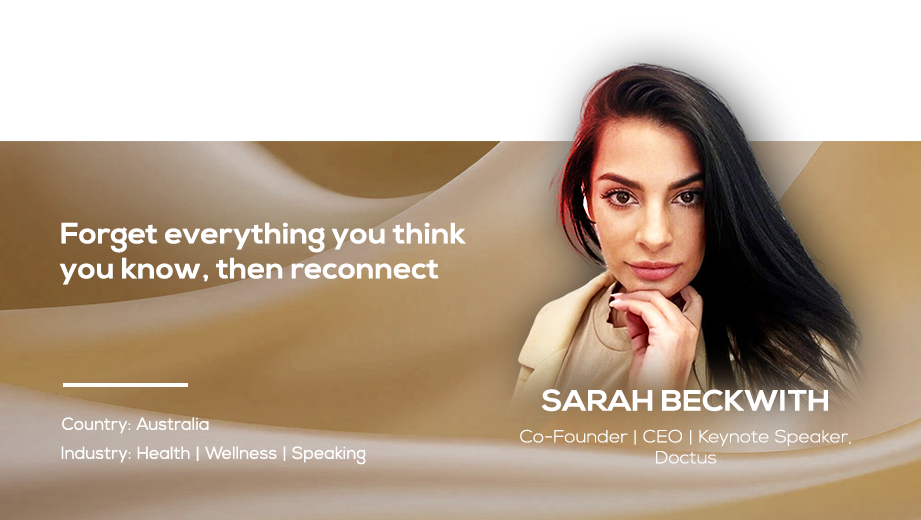 Forget everything you think you know, then reconnect | Sarah Beckwith