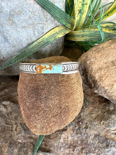 Rick Enriquez stacker cuff | Turquoise Junkies