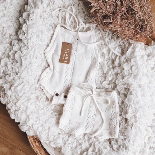 Edee Knit Short Set | Little Luelle