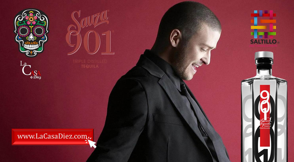 💀 JUSTIN TIMBERLAKE y su Tequila Plata 901 de Casa Sauza.