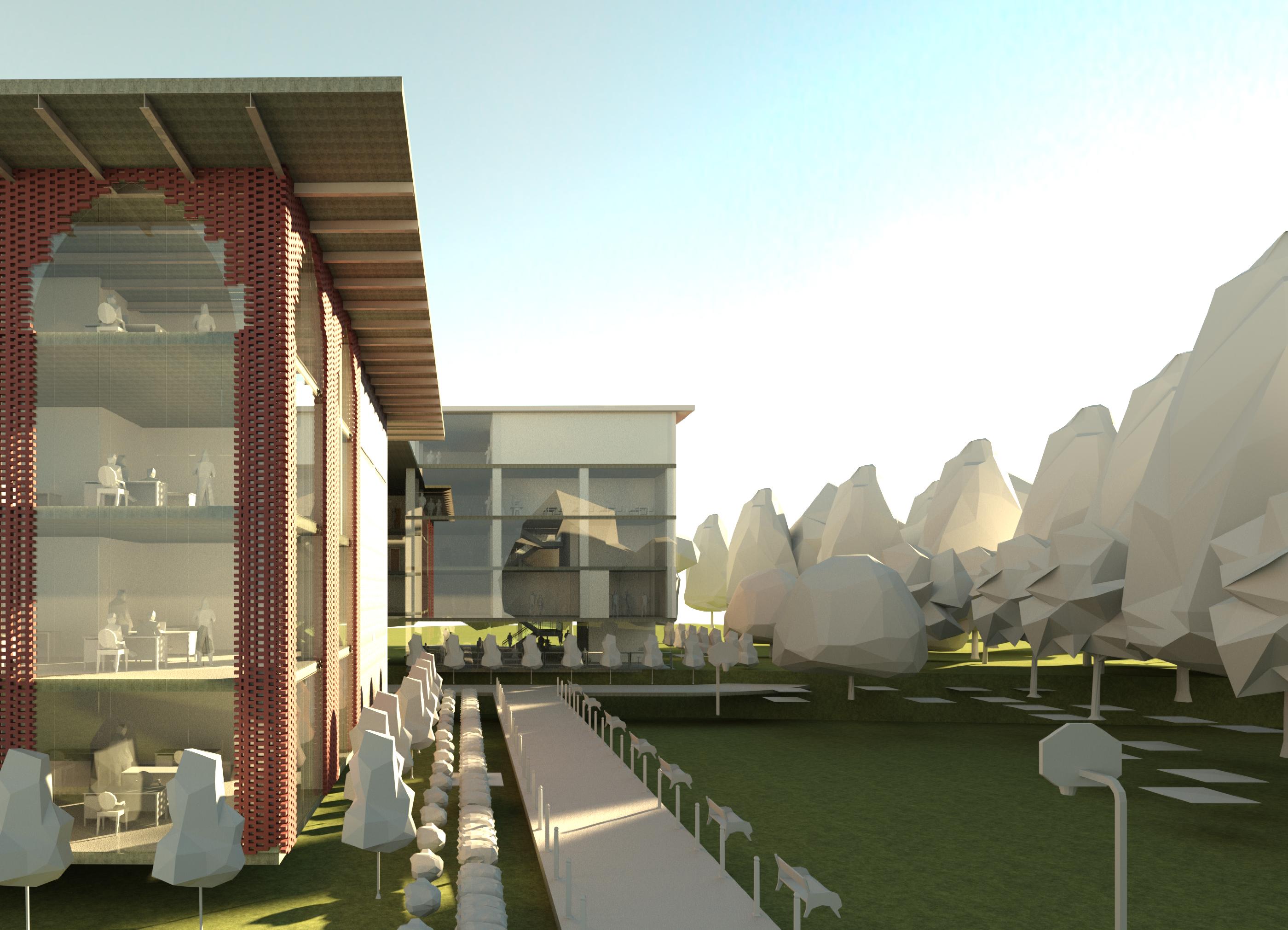 AI University Campus Design | ArchiVinci | 18292