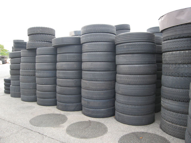 Used Japanese Truck Tire Casings for Retreading