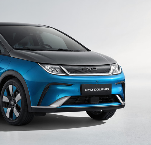 BYD DOLPHIN Show Plates Pair | BYD Dealer Marketing