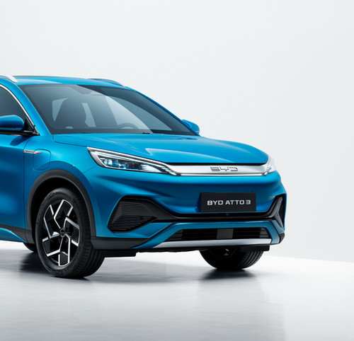 BYD ATTO 3 Show Plates Pair | BYD Dealer Marketing