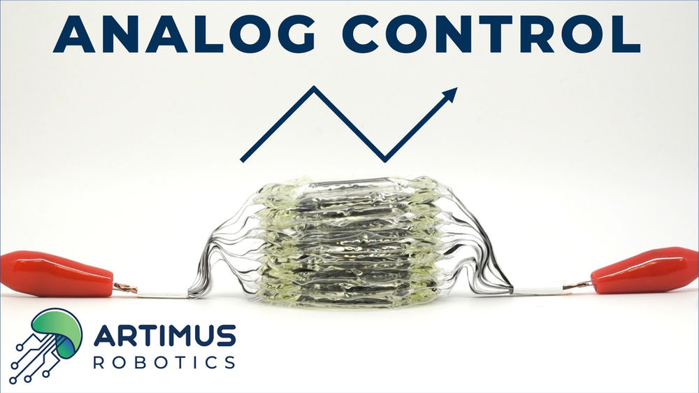 Analog Control of HASEL Actuators