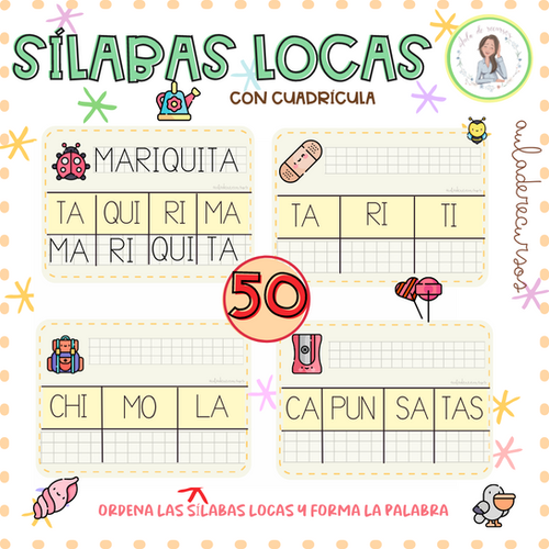 Sílabas locas | auladerecursos