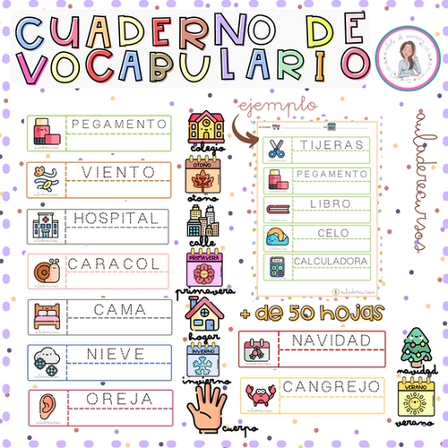 Cuaderno de vocabulario | auladerecursos