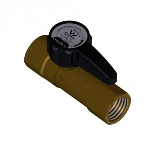 Non-Return Isolation Ball Valve F+F 15mm | Fire and Water