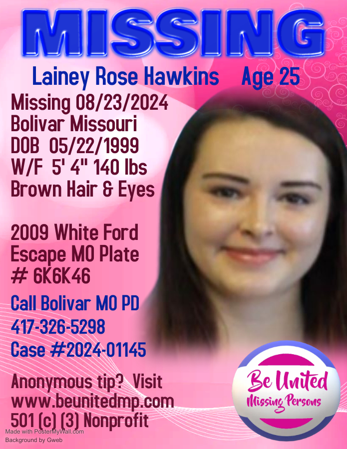 Lainey Rose Hawkins (Bolivar)