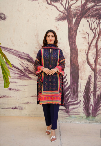 Kayseria By Jaffrani Textile - Midnight | ChicDesigns