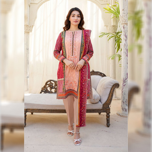 Kayseria By Jaffrani Textile - Pink Paradise | ChicDesigns