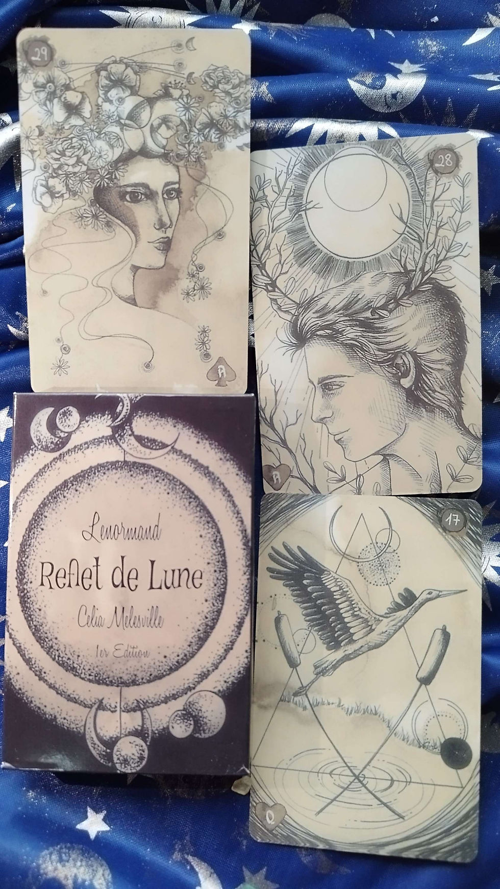 REFLET DE LUNE LENORMAND oraculo | bazar velas y cosas