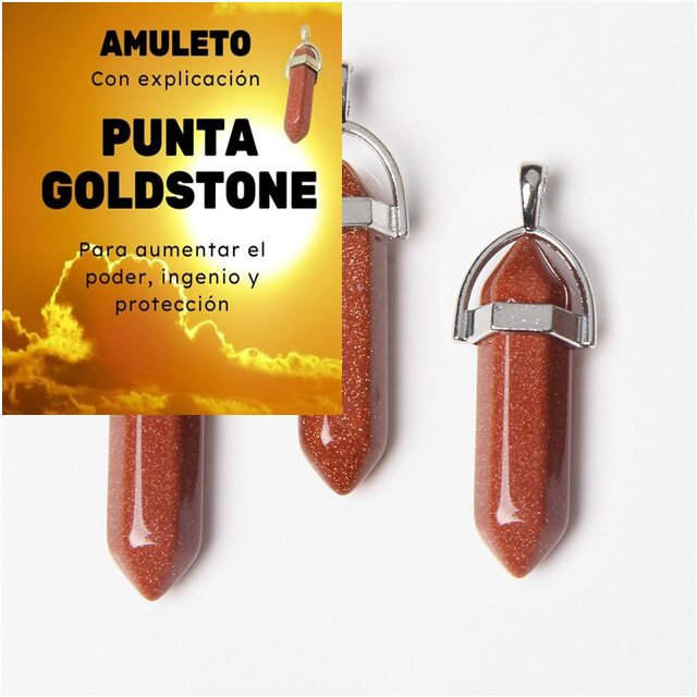 AMULETO " PUNTA de GOLDSTONE"