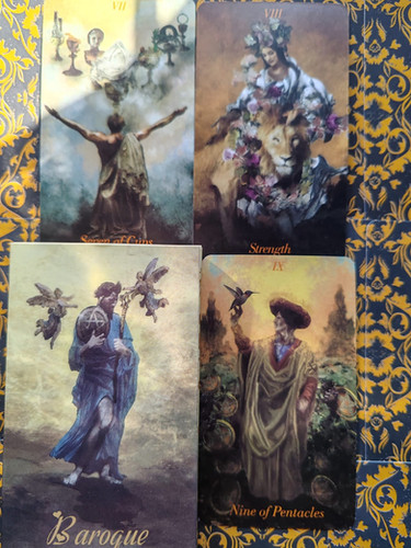 BAROQUE tarot ( guía PDF en español) | bazar velas y cosas