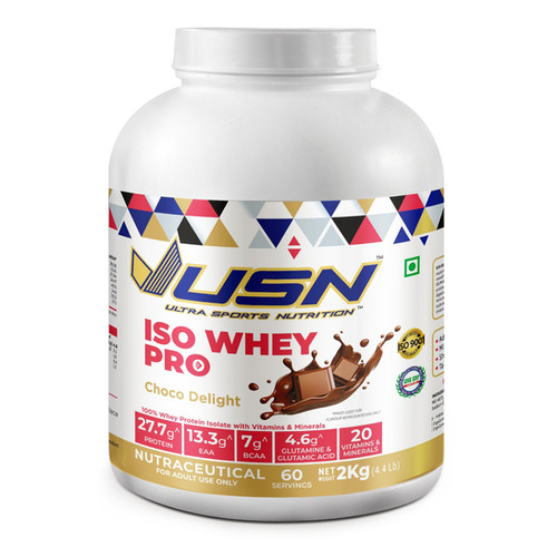 ISO Whey Pro - Choco Delight(2Kg) | USN
