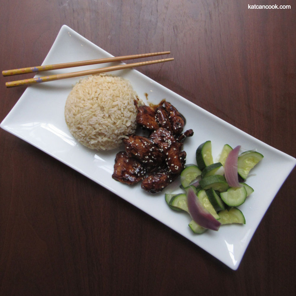 Easy, five-ingredient chicken teriyaki