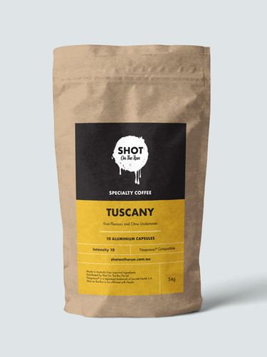 Tuscany Espresso Capsules | Shot on the Run