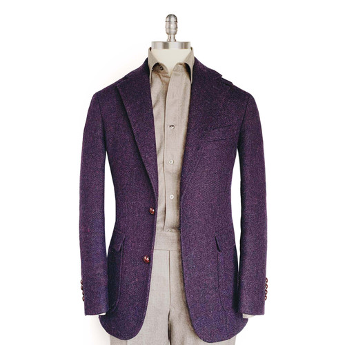 THE GEORGE (HARRIS TWEED) UNSTRUCTURED JACKET | The TBCo. Classics