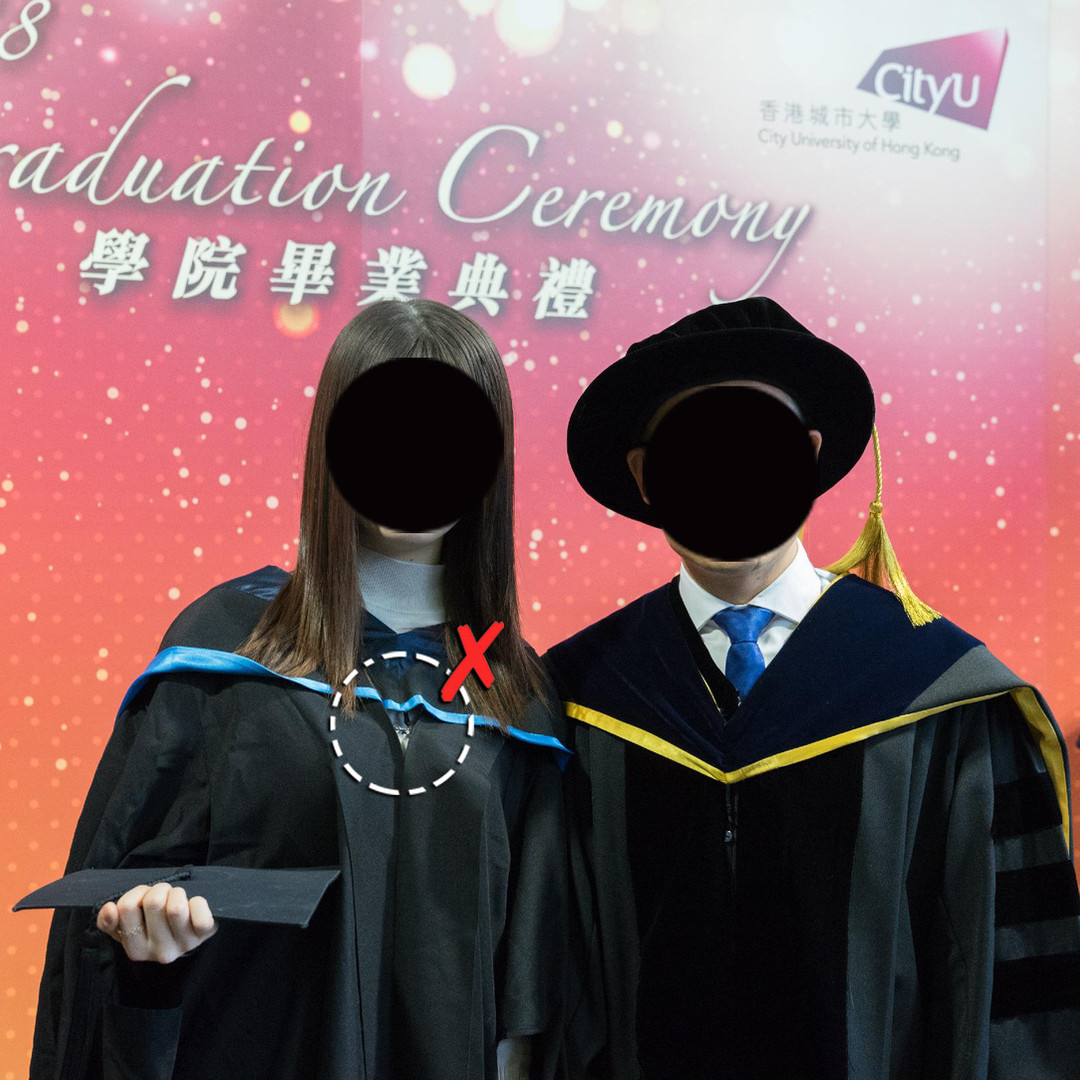 理工大學畢業袍 | The Hong Kong Polytechnic University (PolyU) | Graduation Gown