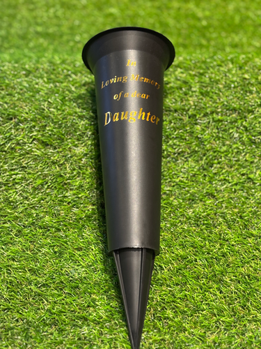 Grave Spike In Loving memory of Dear Daughter | Thistle And Fearne