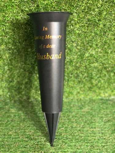 Grave Spike In Loving memory of Dear Husband | Thistle And Fearne