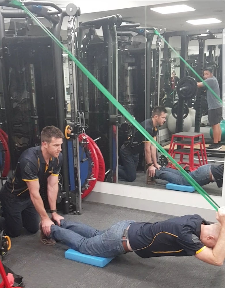 Assisted Nordic Hamstring Exercise