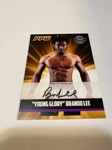 PPW SERIES 4 LIMITED EDITION "SIGNED CHASE CARD" BRANDO LEE | PPW Online