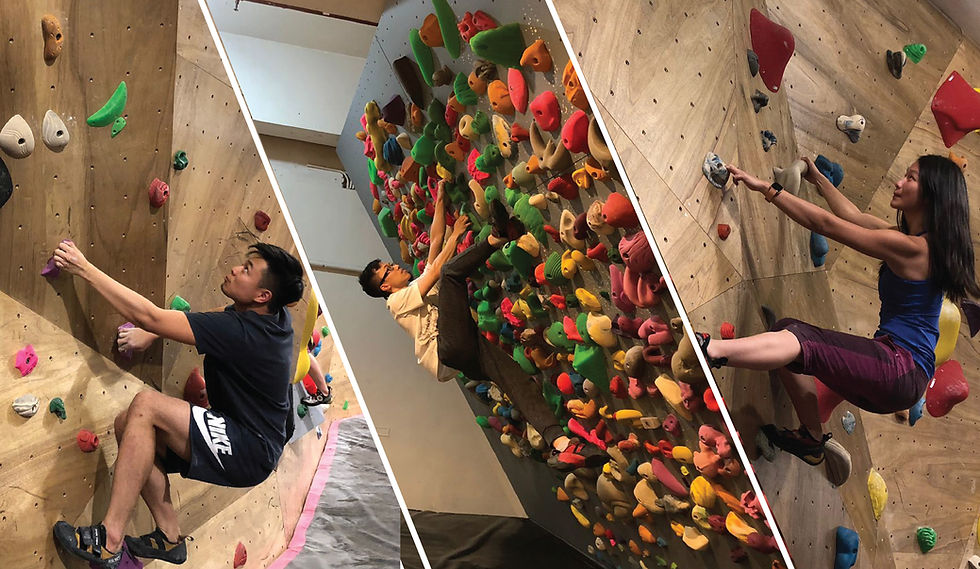 Attic V Climbing Gym in Hong Kong