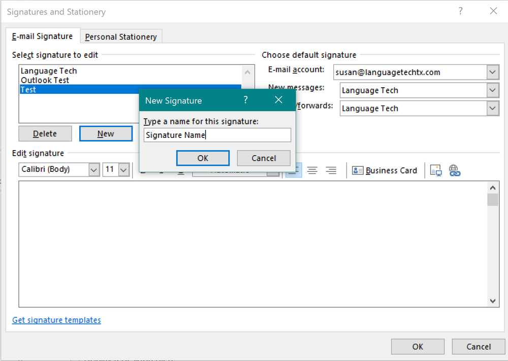 How to Setup a Custom Email Signature in Outlook