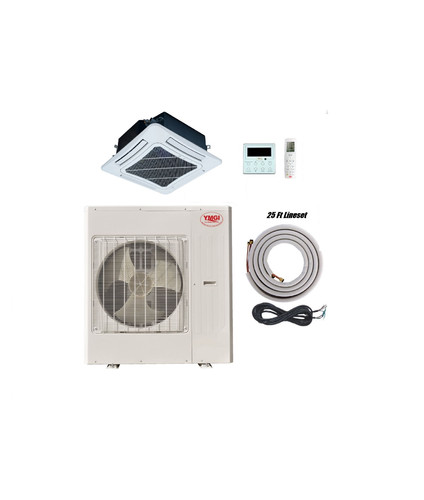 Ymgi 36000 Btu 3 Ton Ductless Mini Split Air Conditioner Ceiling Bizlander Hvac Solar