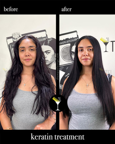 The Shampoo Lounge I Keratin Straightening I