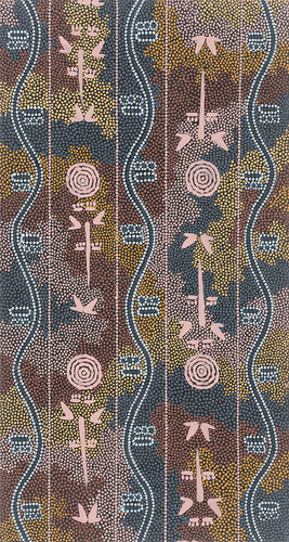 CLIFFORD POSSUM TJAPALTJARRI - ROCK WALLABY & POSSUM DREAMING | Art Leven