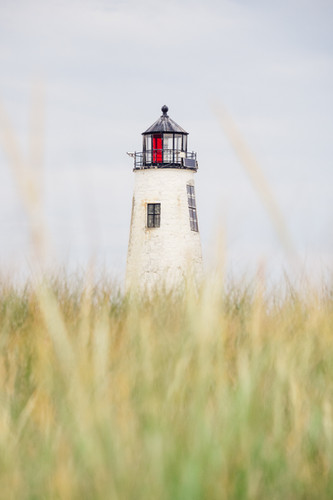 Great Point Lighthouse in the Dunes | Seaworthy Nantucket