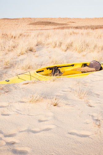 Buried Kayak 2 | Seaworthy Nantucket
