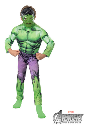 Disfraz Hulk con Musculos Original Marvell | TodoDisfracesChile