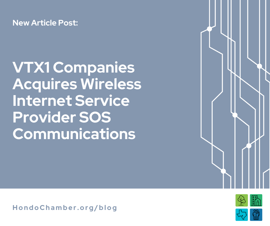 VTX1 Companies Acquires Wireless Internet Service Provider SOS ...
