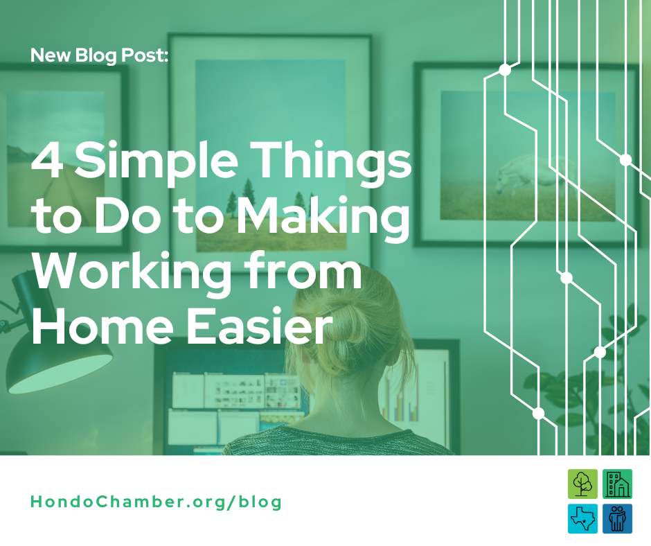 4 Simple Things to Do to Making Working from Home Easier